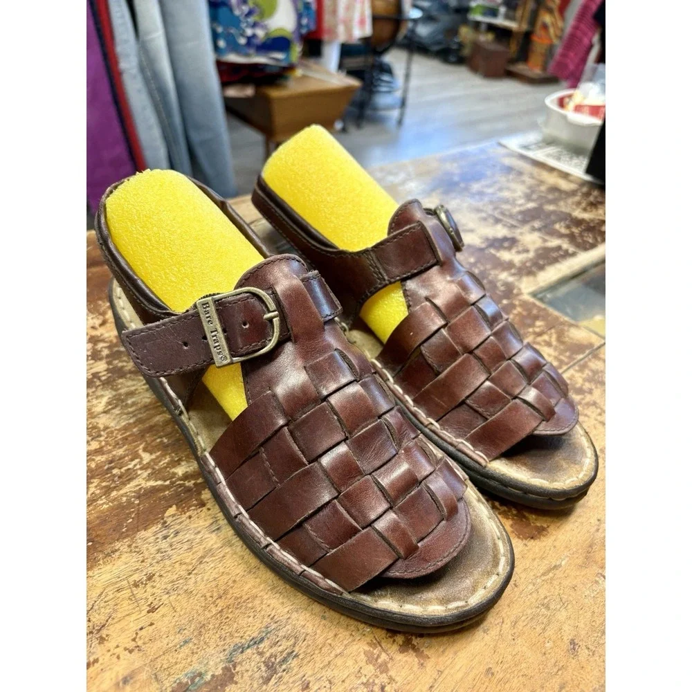 BareTraps | Shoes | Vintage 9s Y2k Bare Traps Sandals Womens 8m Strappy ...